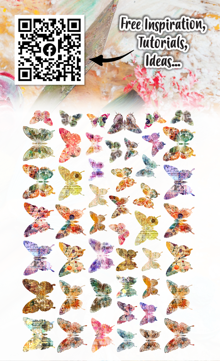 #81 - Ephemera Die-Cuts - Luminous Flutter – The Scrap Room