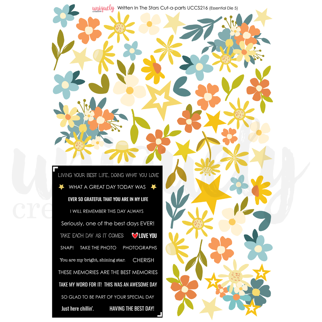 Written in the Stars Cut-a-Part Sheet – The Scrap Room