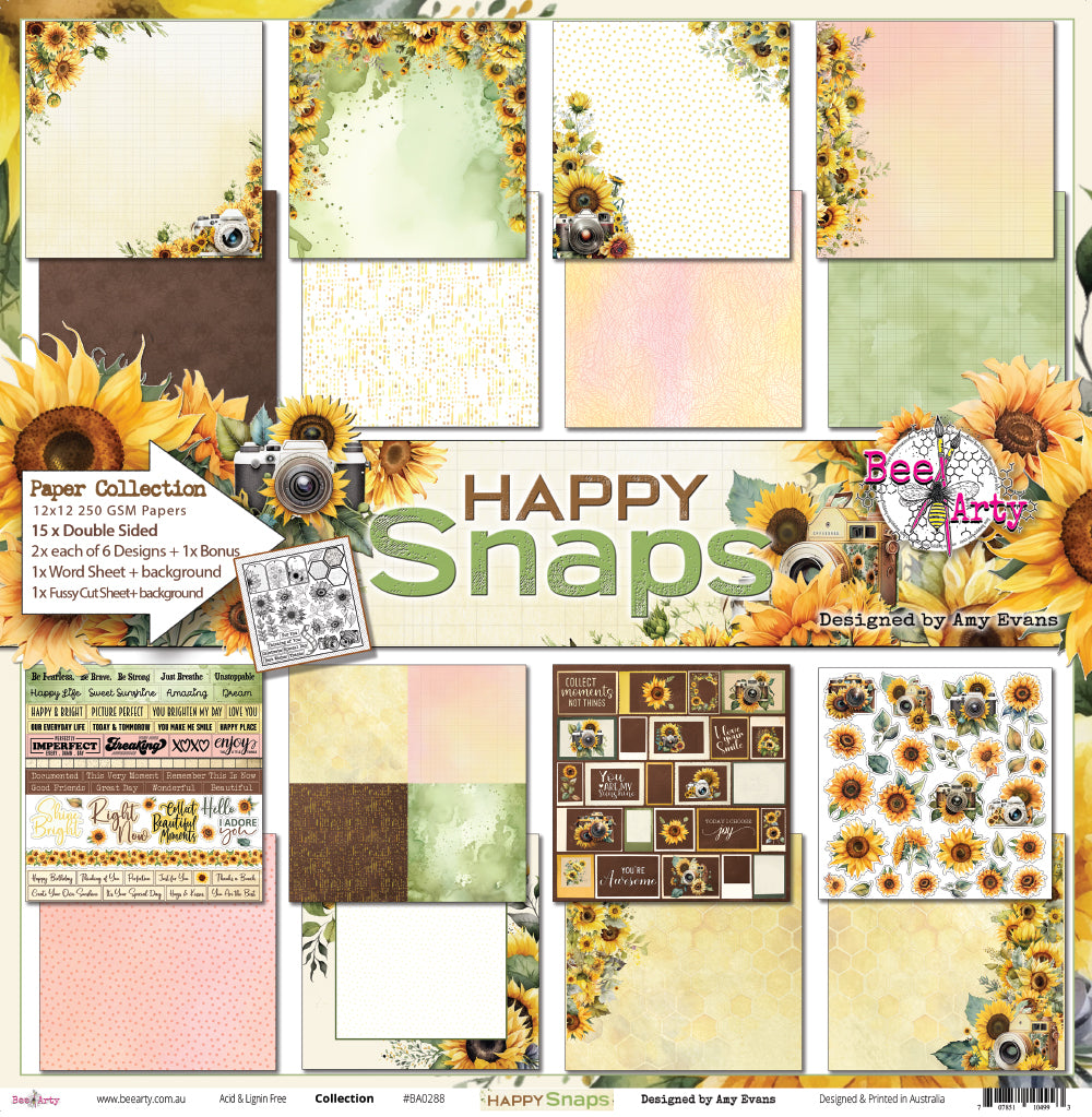 Happy Snaps - Paper Collection Pack – The Scrap Room