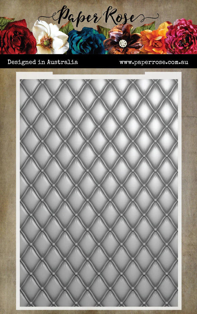 Tufted Elegance 3D Embossing Folder – The Scrap Room