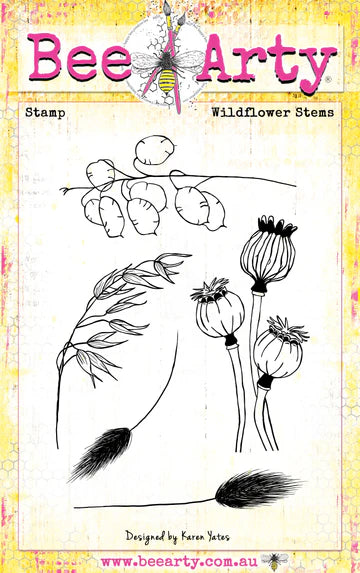 Wildflower Stems - Clear Stamp Set – The Scrap Room