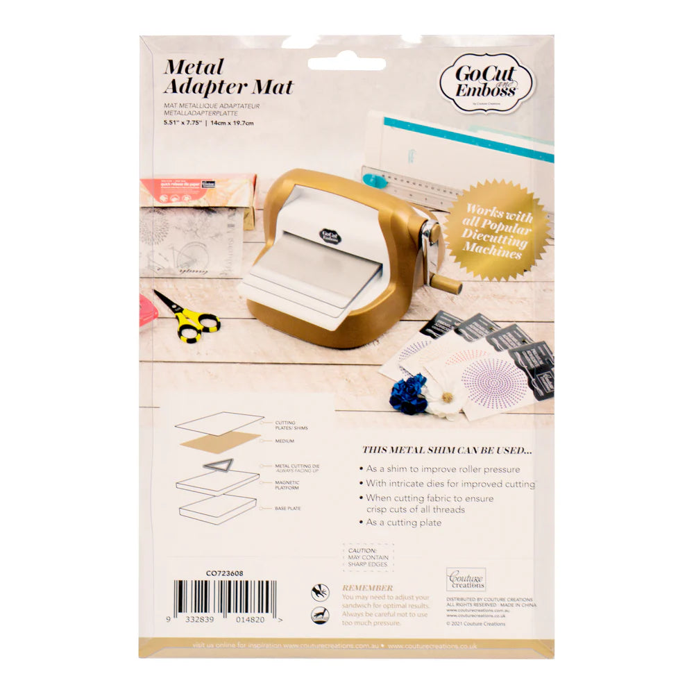 METAL ADAPTER Mat for Gocut & Emboss Machine – The Scrap Room