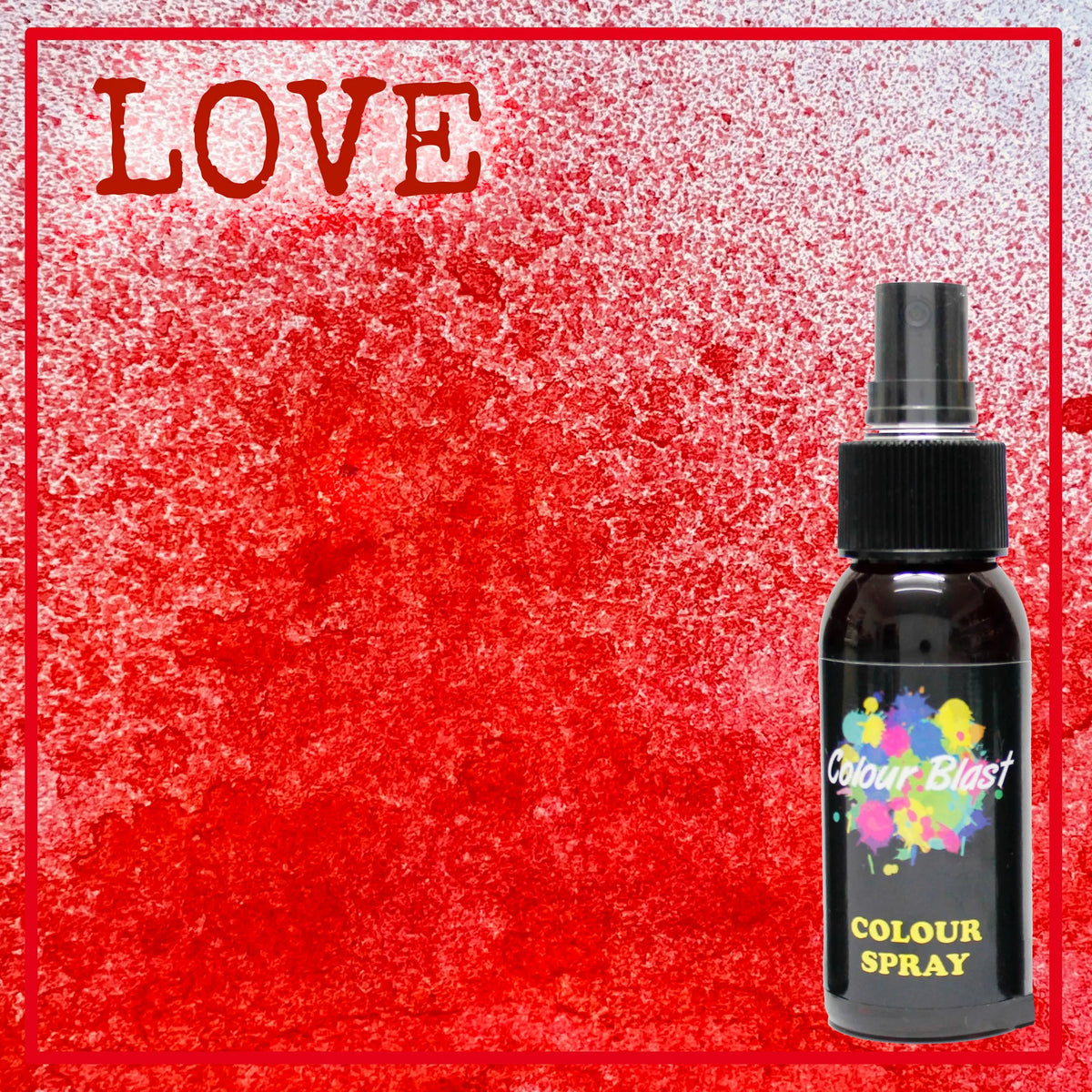 Colour Spray - Love – The Scrap Room