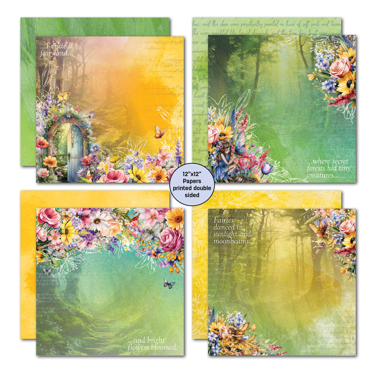 Visiting Fairyland Collection - 12x12 Collection – The Scrap Room