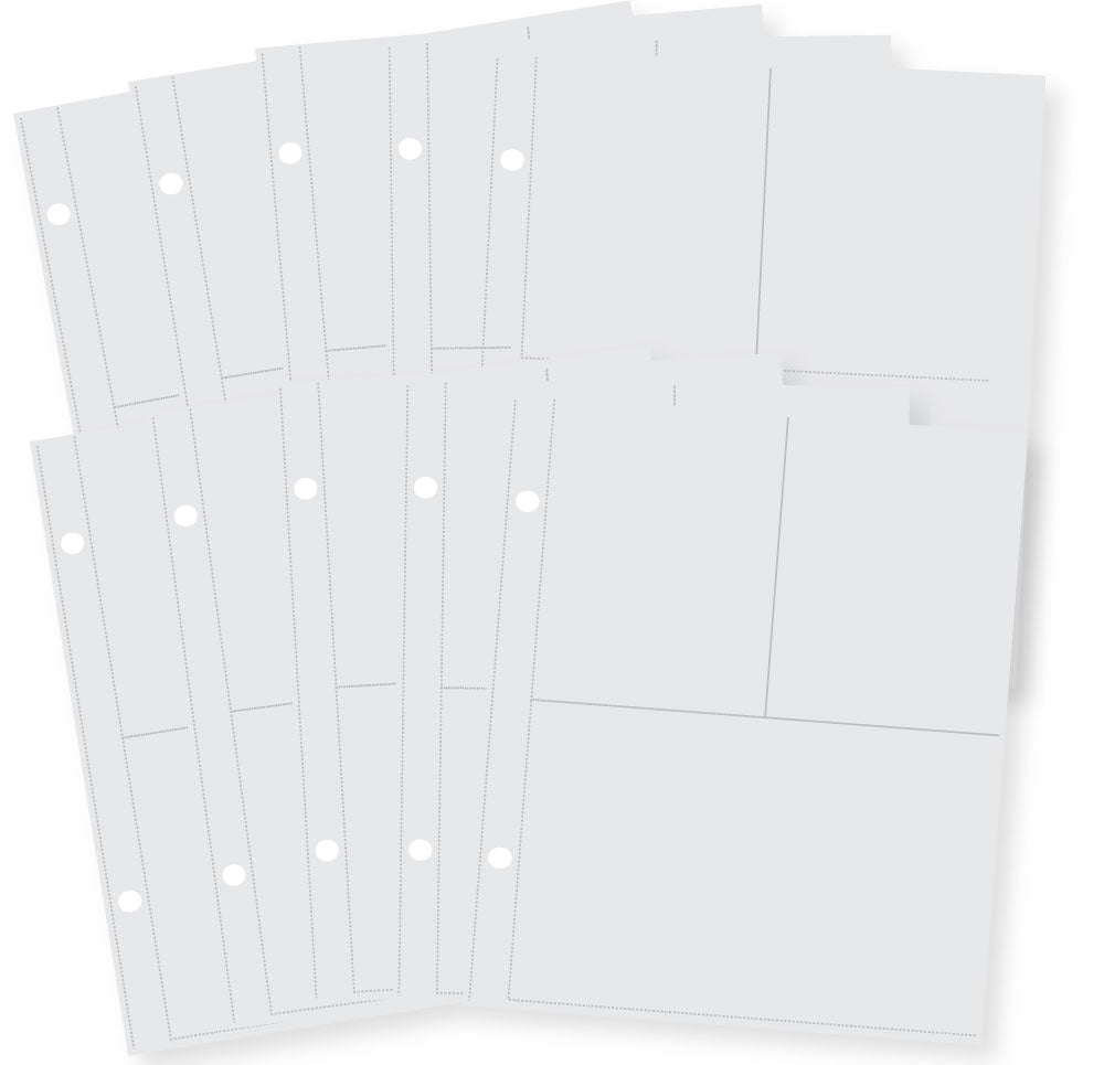 Snap Page Protectors 3x4 and 4x6 Refills – The Scrap Room