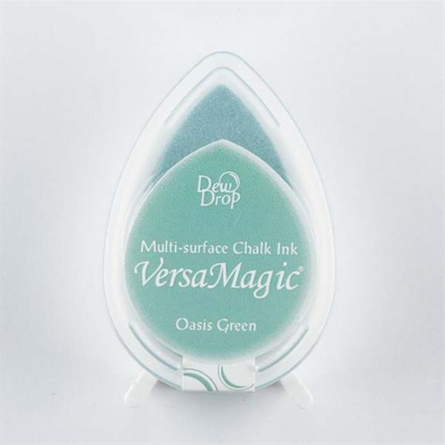 Tsukineko Versamagic Chalk Ink Pad - Oasis Green – The Scrap Room